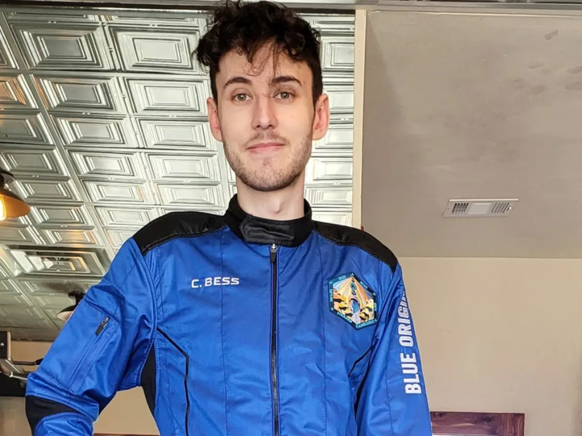 Blue Origin Passenger Cameron Bess the First Pansexual, Furry in Space ...