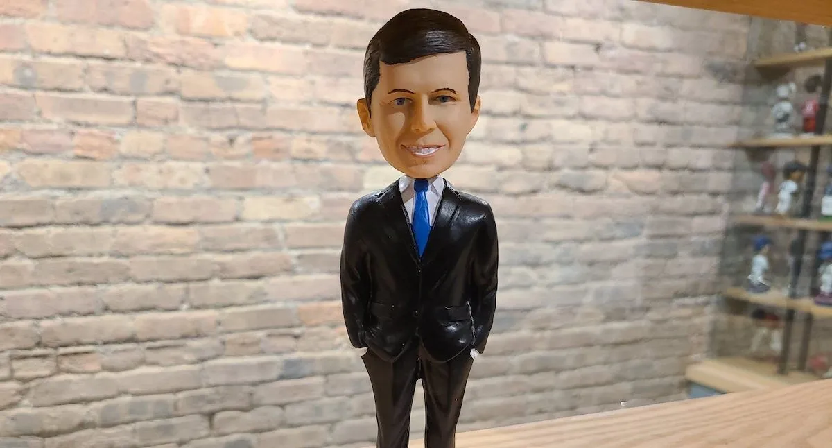 First Pete Buttigieg Bobblehead Unveiled | EDGE United States