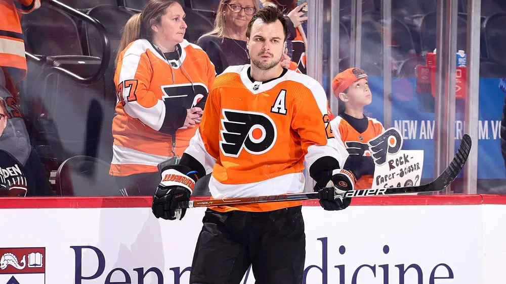 NHL Star Scott Laughton Stands Up to the League's Ban on Showing LGBTQ ...