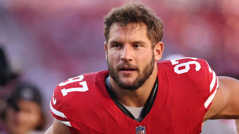 Birthday Boy Nick Bosa Celebrates in His Skims | EDGE United States