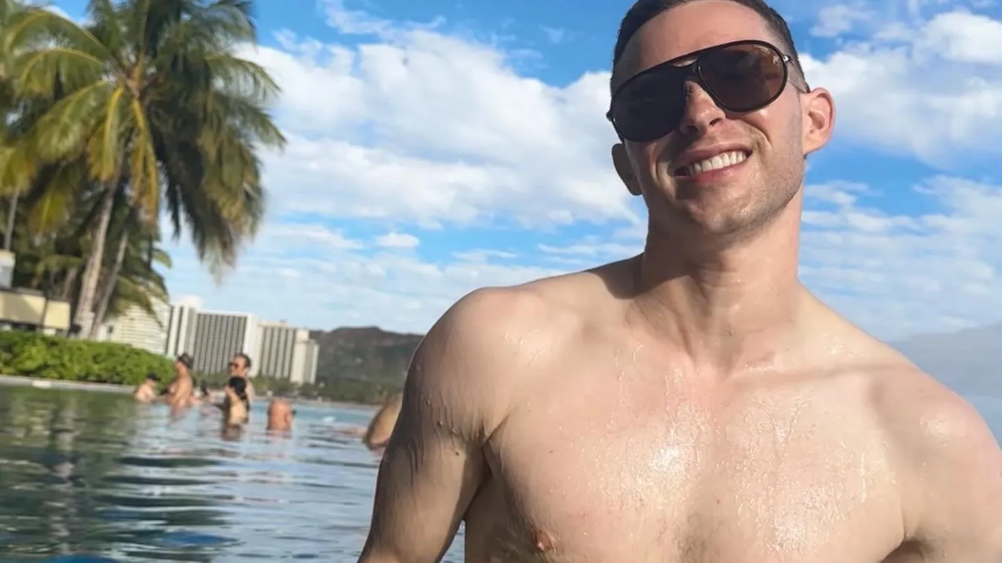 Olympian Adam Rippon has Us Dripping for New Pool Thirst Trap | EDGE ...