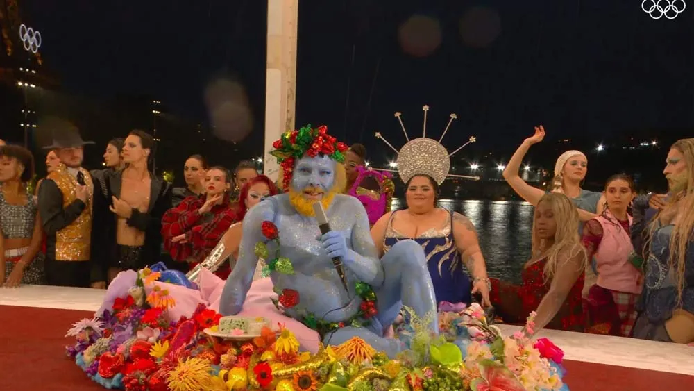 Drag Queens Shine at Olympics Opening, but 'Last Supper' Tableau Draws ...