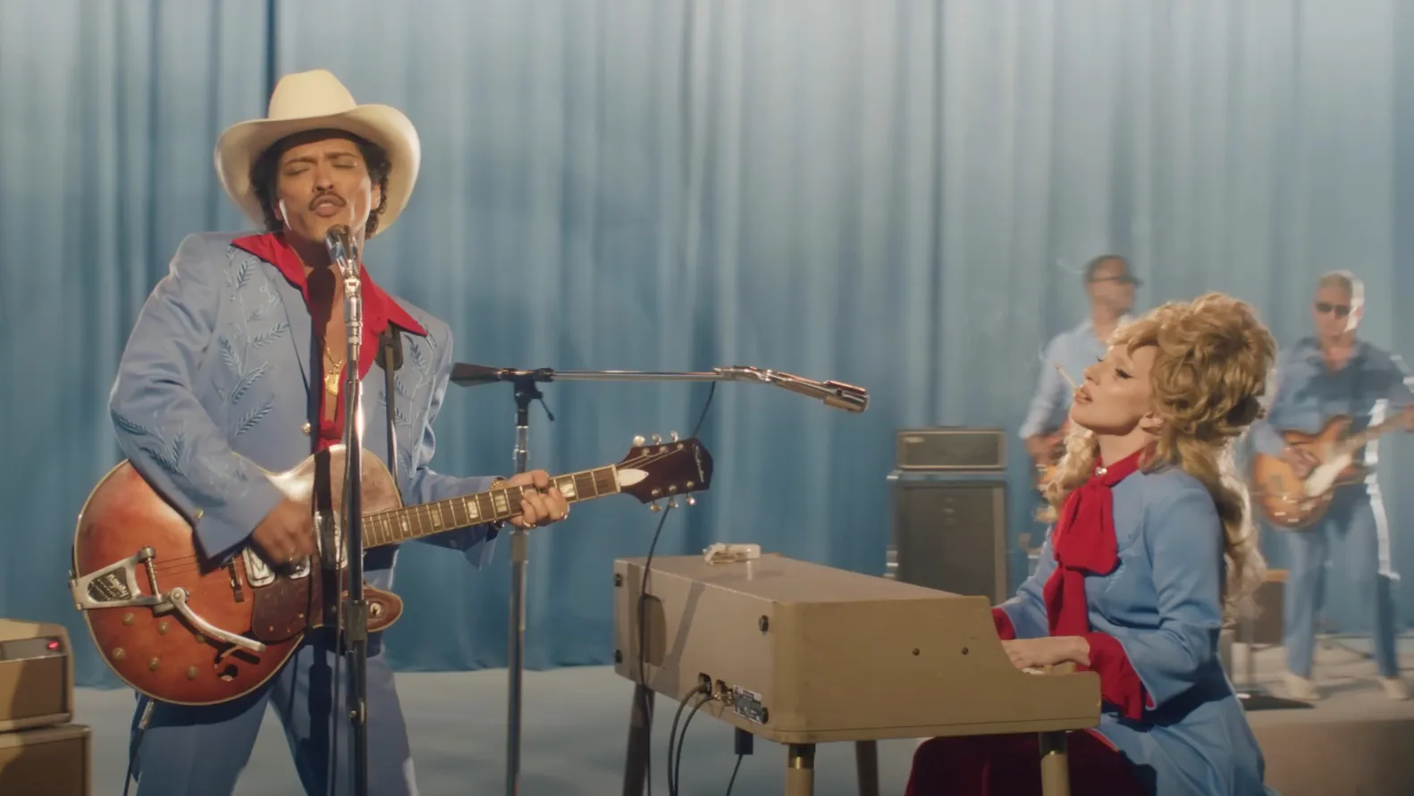 Watch: Lady Gaga and Bruno Mars are an Iconic Country Duo for New Song 'Die With a Smile' | EDGE ...