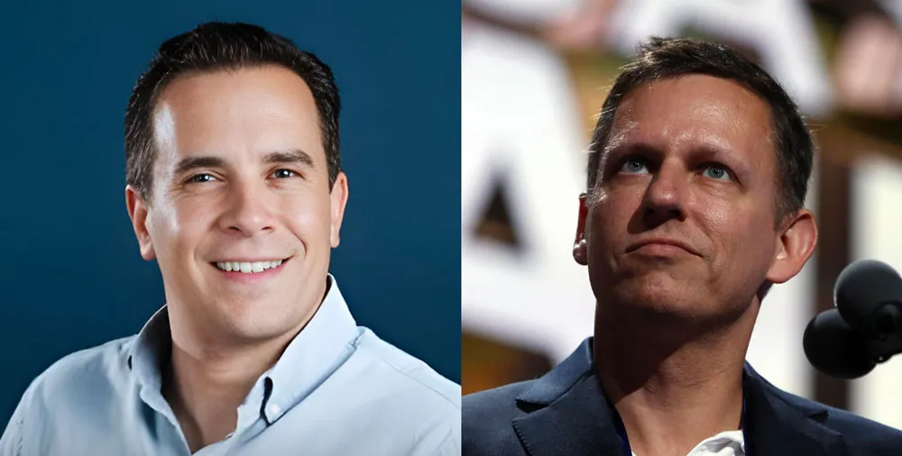 Late Model/Influencer Jeff Thomas Attended BF Peter Thiel's New Year ...