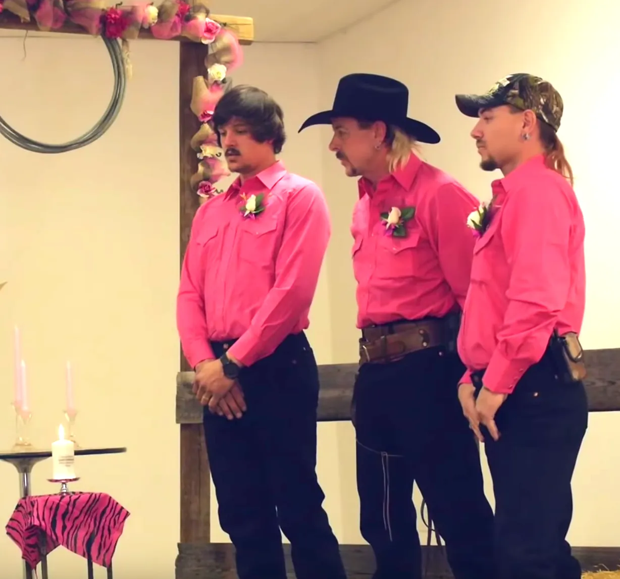 Watch: 'Tiger King' Star Joe Exotic's Throuple Wedding Video Surfaces ...