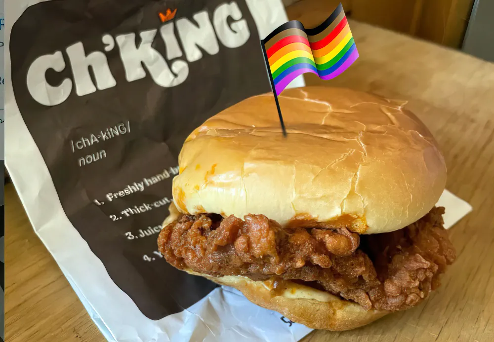 Burger King Introduces LGBTQ-Friendly Ch'King Sandwich to Troll Chick ...