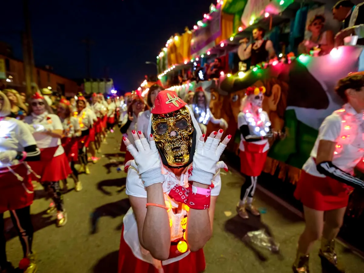 Boo! Thousands Crowd New Orleans Streets for 1st Parade | EDGE United ...