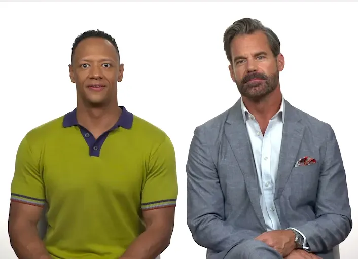 Watch: Talking 'Uncoupled' with Tuc Watkins and Emerson Brooks | EDGE ...