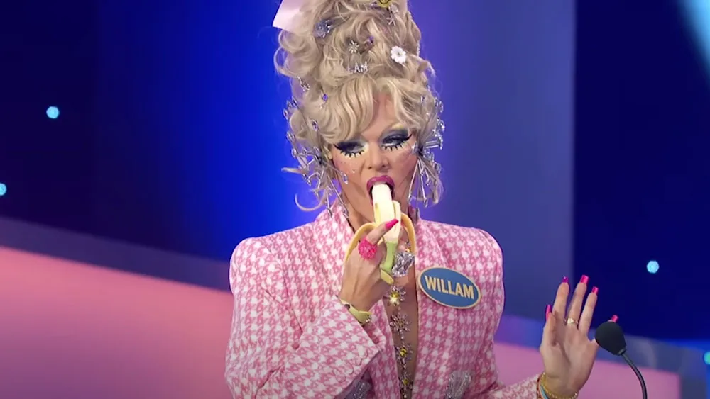 Watch: Drag Queen Willam Belli Pulls a Banana Out of Her Hair During ...